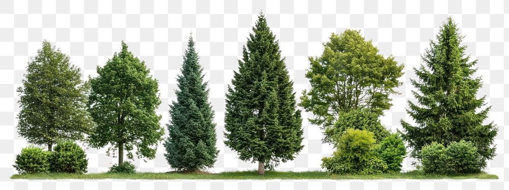 PNG Group different trees background | Free PNG - rawpixel