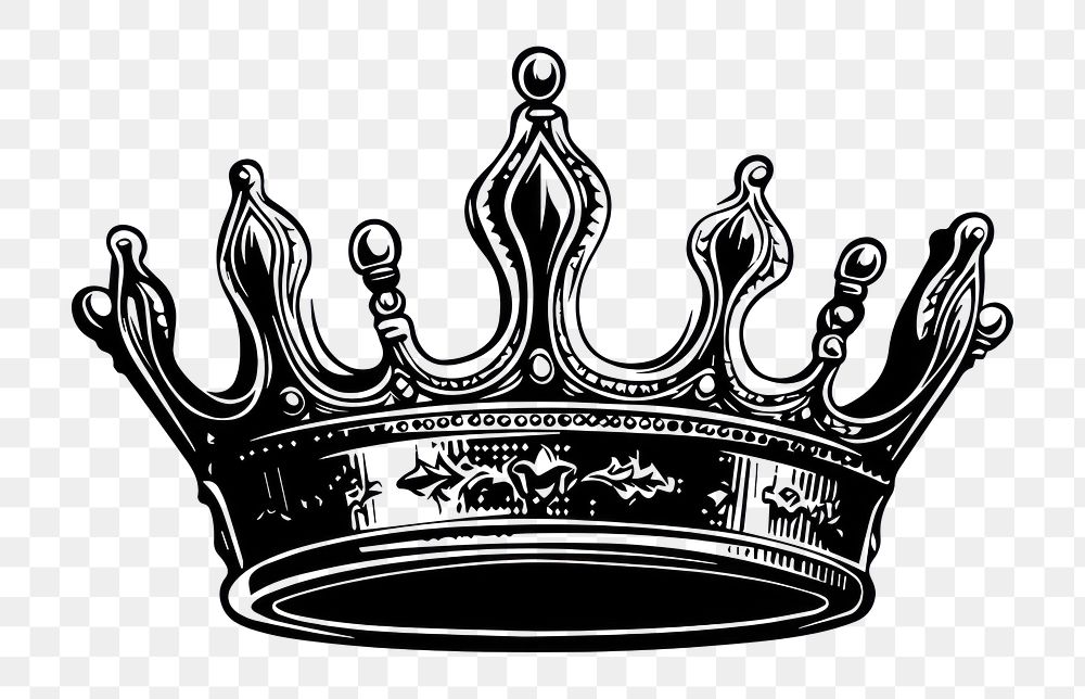 PNG Simple crown linear design | Free PNG - rawpixel