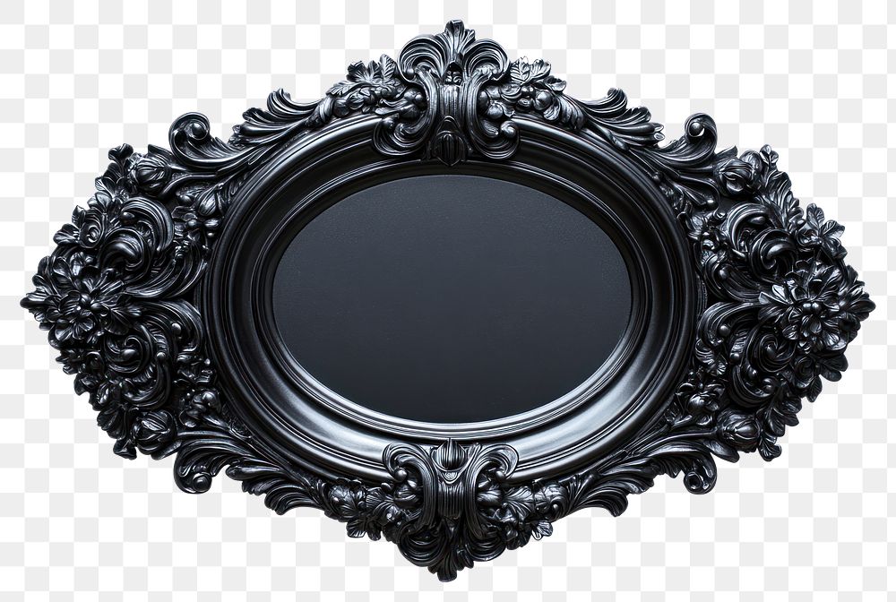 PNG Black gothic Oval Frame | Free PNG - rawpixel