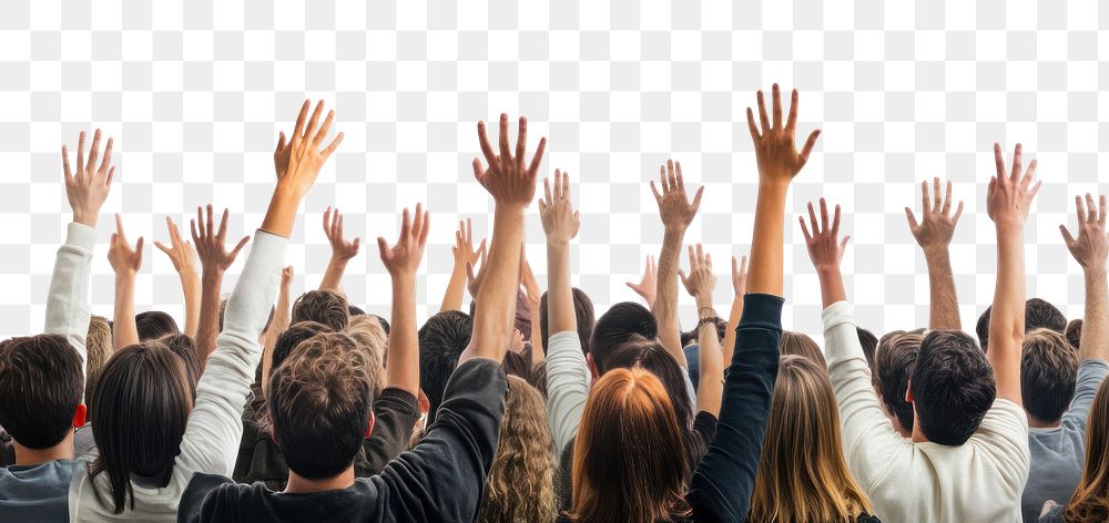 PNG Crowd people person hands | Free PNG - rawpixel