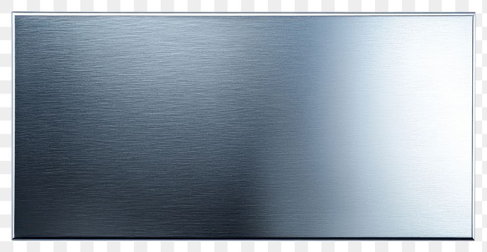 PNG Empty silver rectangular plaque | Free PNG - rawpixel