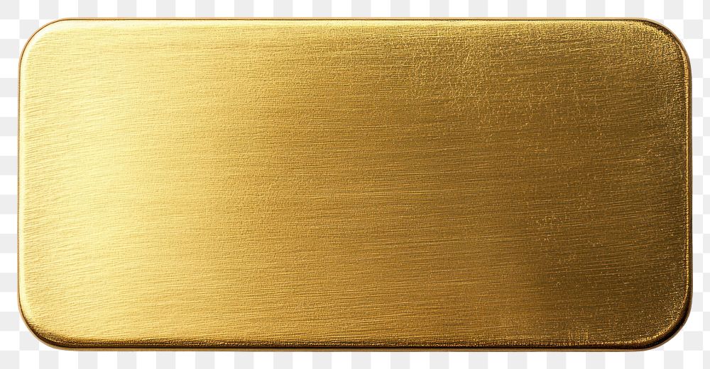 PNG Empty gold rectangular plaque | Free PNG - rawpixel