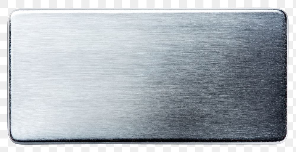 PNG Empty silver rectangular plaque | Free PNG - rawpixel