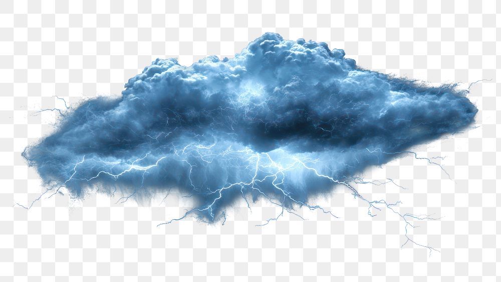 Thunder Lightning Storm Transparent Background PNG Images | Free Photos ...