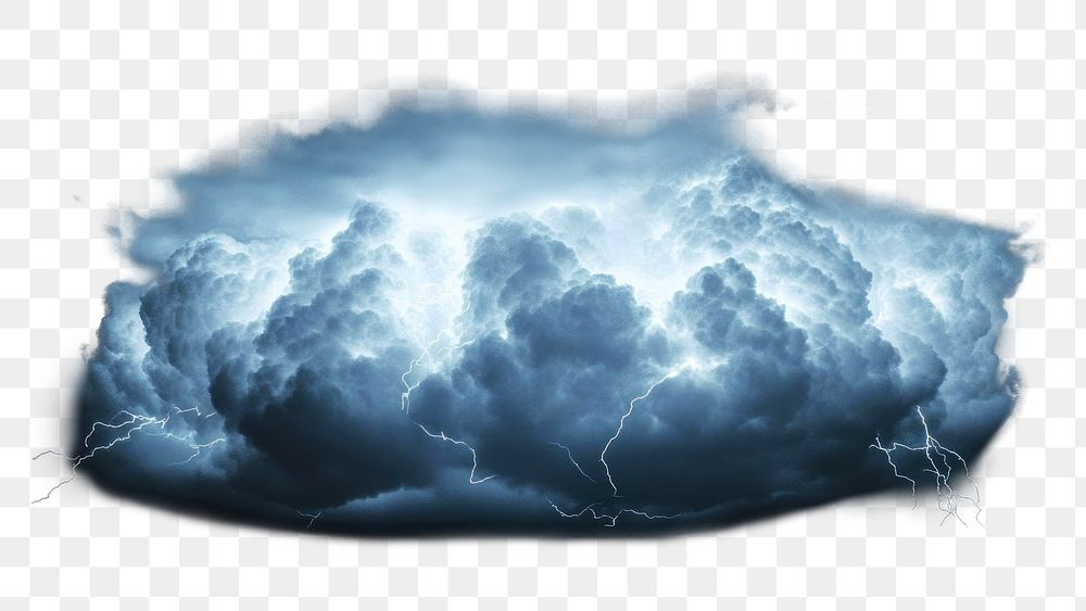 PNG Thunder storm cloud lightning | Free PNG - rawpixel