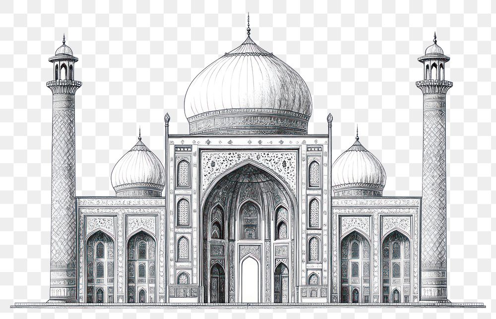PNG Islamic architecture drawing art | Free PNG - rawpixel
