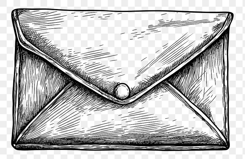PNG Envelope drawing sketch style. | Free PNG - rawpixel