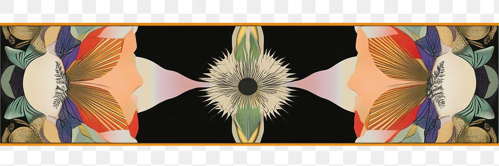 PNG Border pattern art illustration. | Free PNG - rawpixel