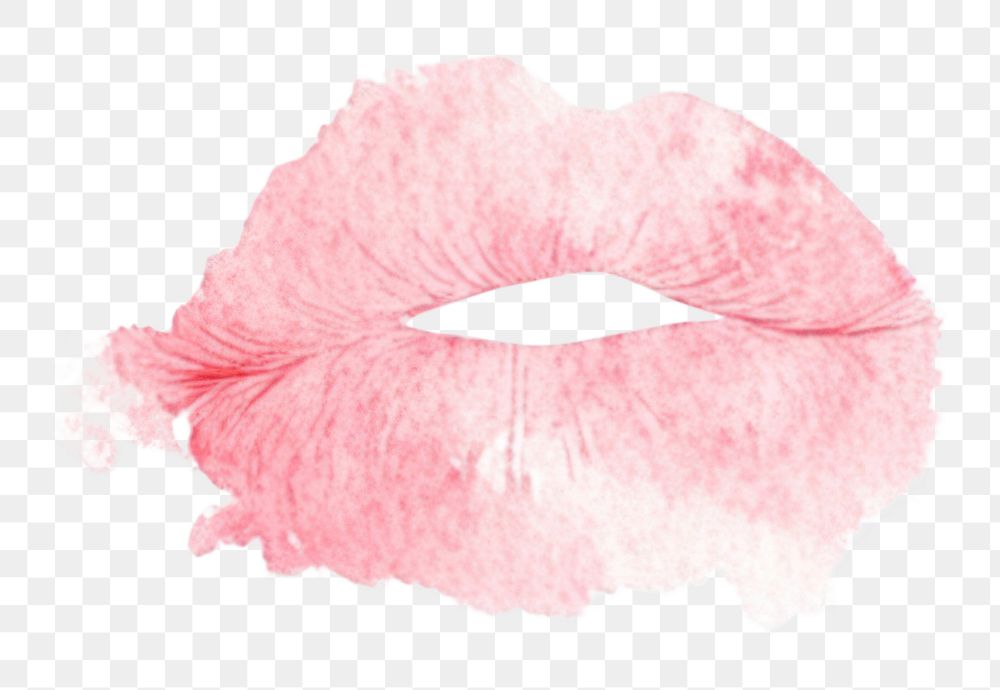 PNG Kiss mark print pink | Free PNG - rawpixel