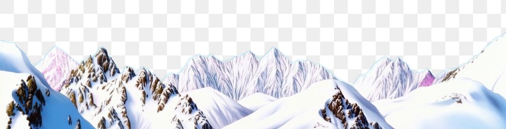 PNG Wilderness mountain borders mountains | Free PNG - rawpixel