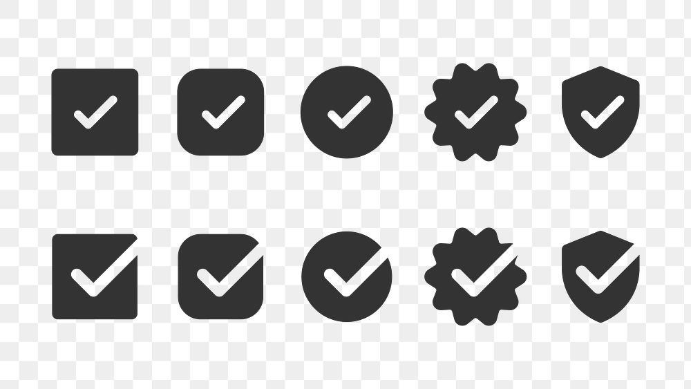 PNG Checkmark icons digital approval | Free PNG - rawpixel