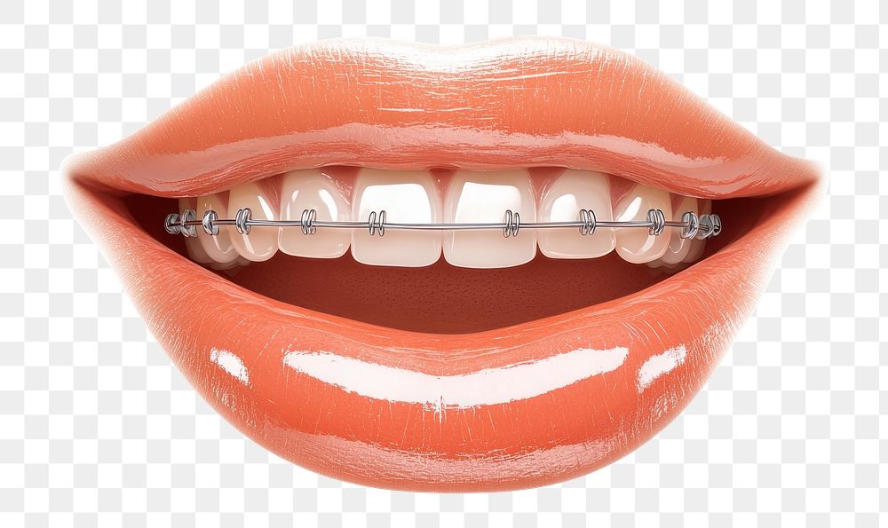 PNG Salmon pink lips dental | Free PNG - rawpixel