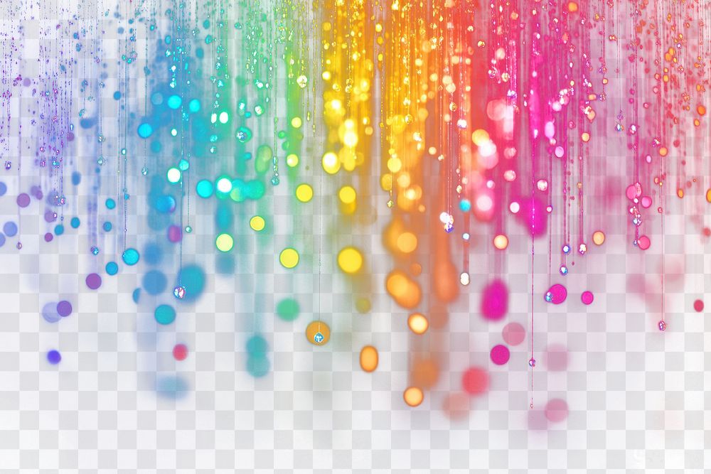 PNG Rainbow-colored vertical light beams | Free PNG - rawpixel