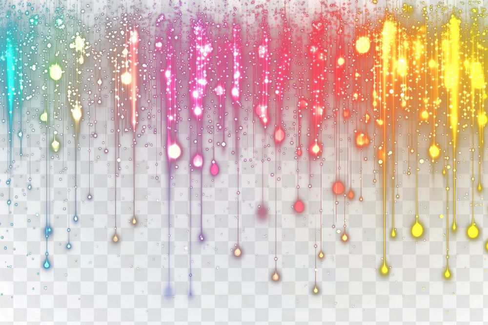 PNG Rainbow-colored vertical light beams | Free PNG - rawpixel