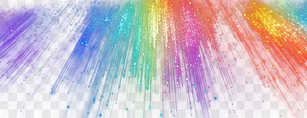 PNG Rainbow-colored vertical light beams | Free PNG - rawpixel