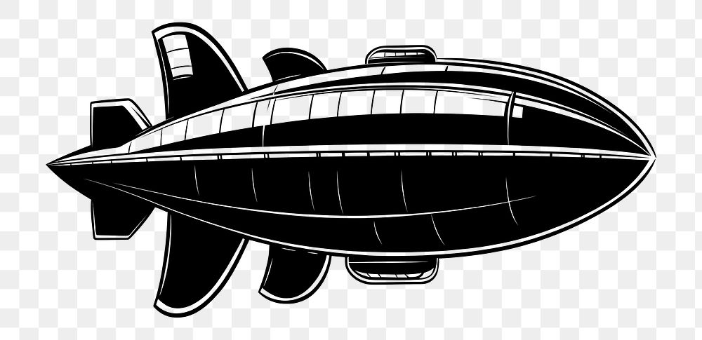 PNG Simple airship linear transportation | Free PNG - rawpixel