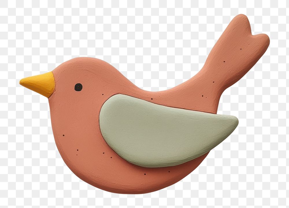 PNG 2d clay bird art | Free PNG - rawpixel