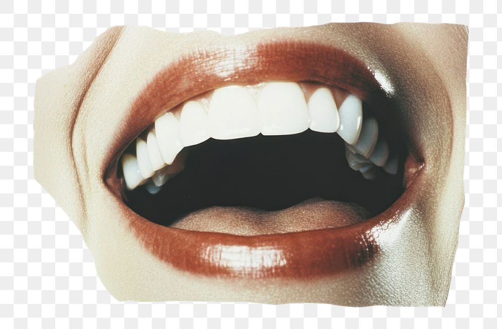 PNG Laugh mouth teeth smile. | Free PNG - rawpixel