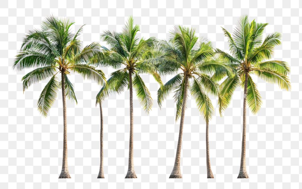 PNG Tropical palm tree sequence | Free PNG - rawpixel