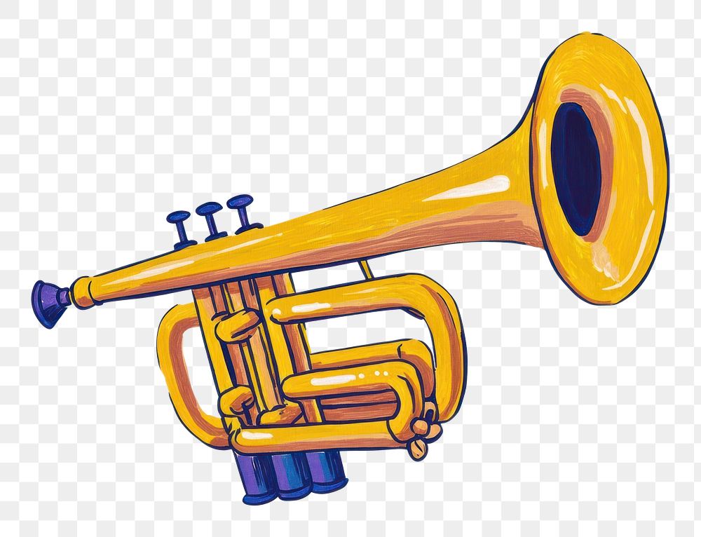 PNG Trumpet trumpet illustration instrument. | Free PNG - rawpixel