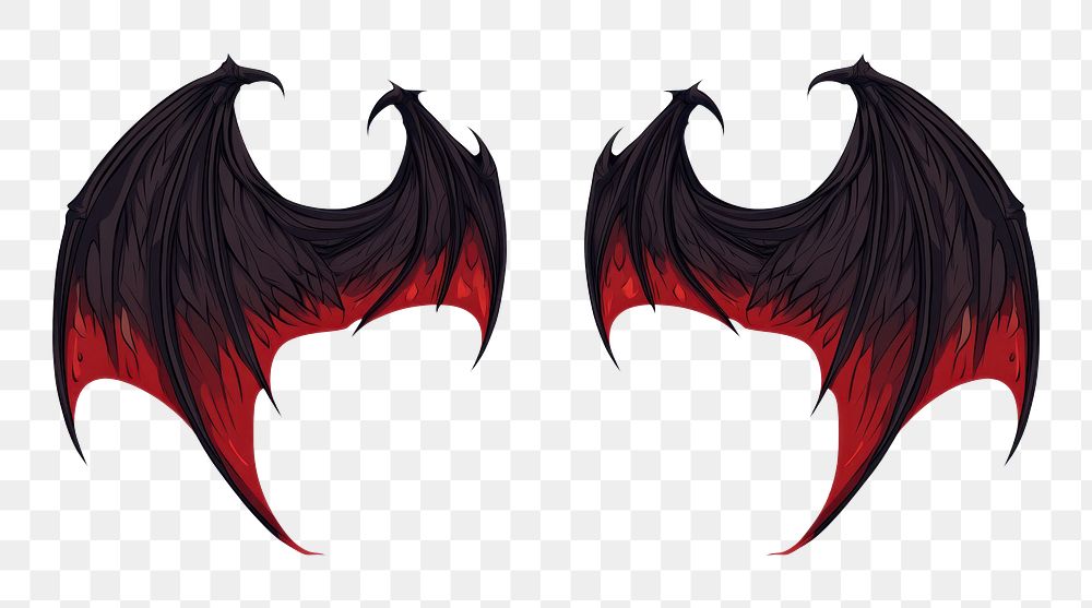 PNG Devil wing illustration design | Free PNG - rawpixel