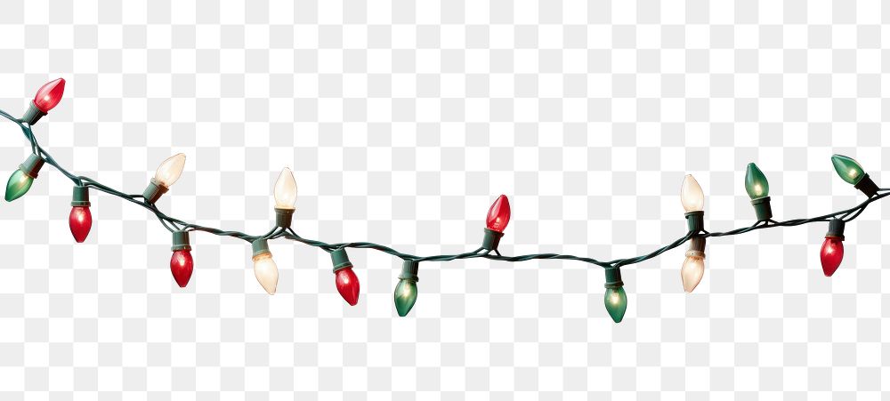PNG Festive colorful string lights | Free PNG - rawpixel