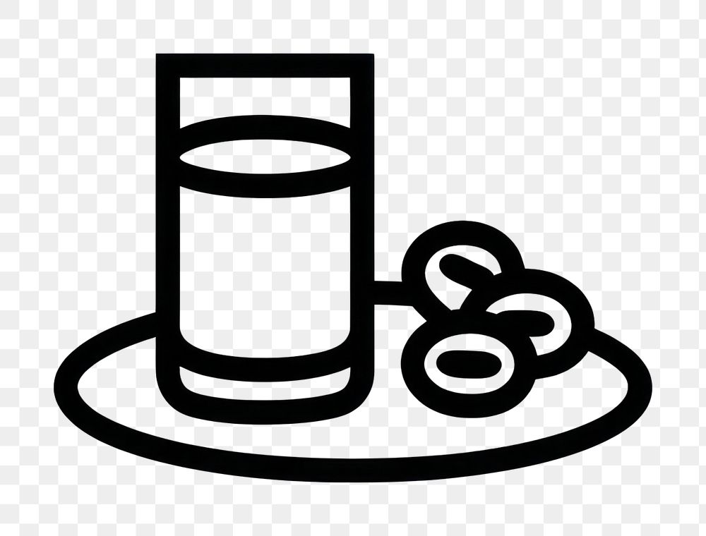 Donut+drawing PNG Black Illustration Images | Free Photos, PNG Stickers ...