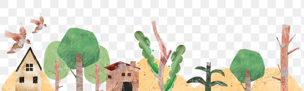 Nature paper png border, transparent | Premium PNG - rawpixel