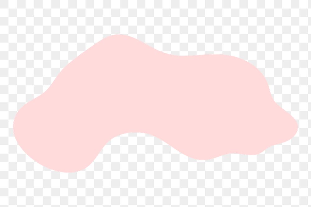 Pink abstract shape png sticker, | Premium PNG - rawpixel