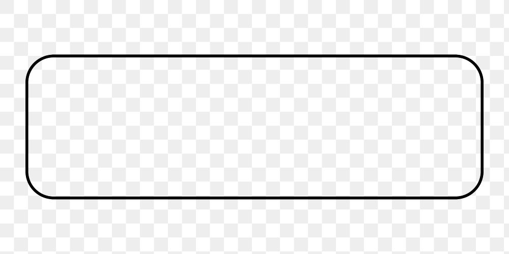 Png rectangle line frame sticker, | Premium PNG - rawpixel