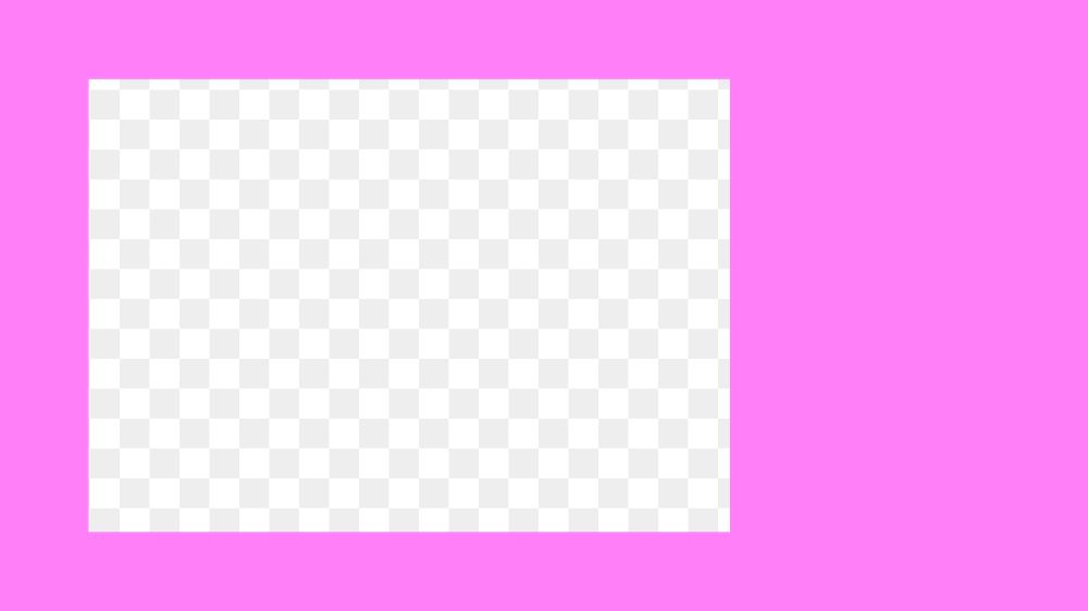 Pink rectangle png frame, transparent | Premium PNG - rawpixel