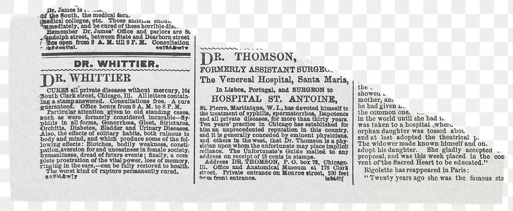 Ripped newspaper png sticker, vintage | Premium PNG - rawpixel