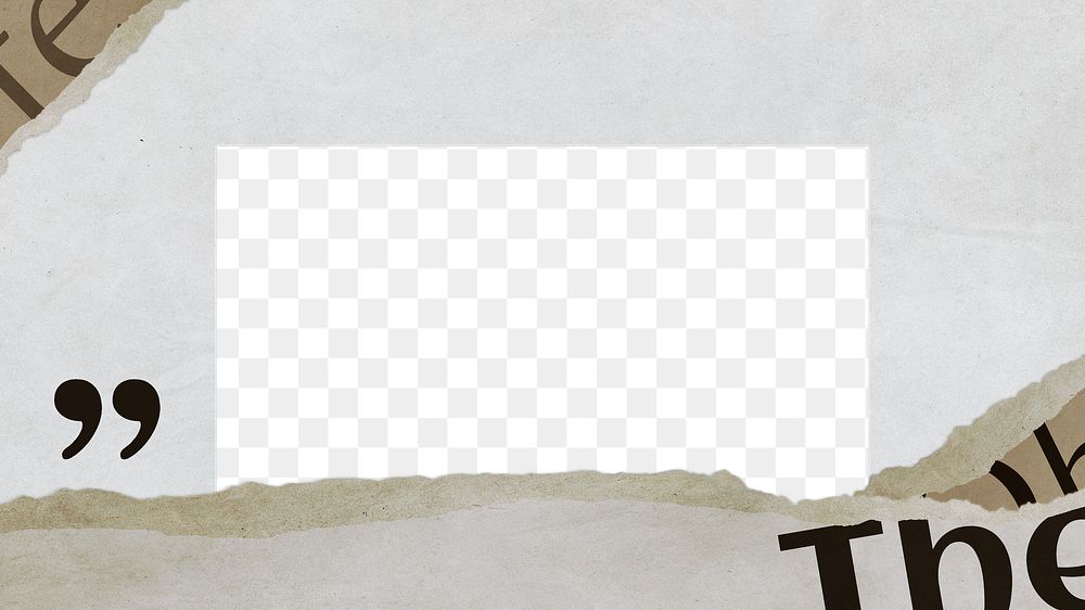 Ripped paper frame png transparent | Premium PNG - rawpixel
