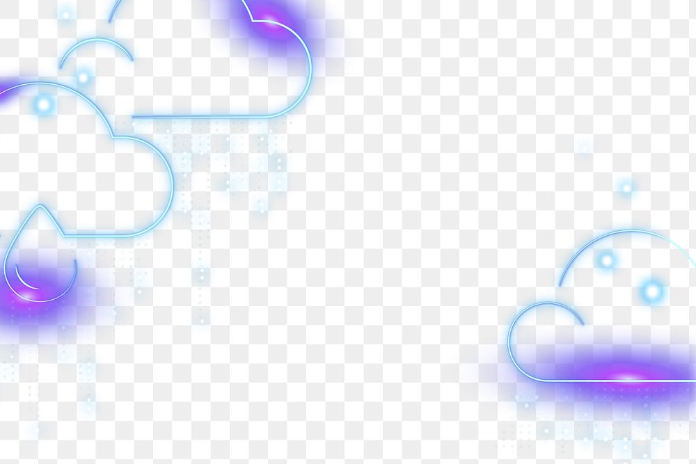 Raining clouds border png climate | Premium PNG - rawpixel