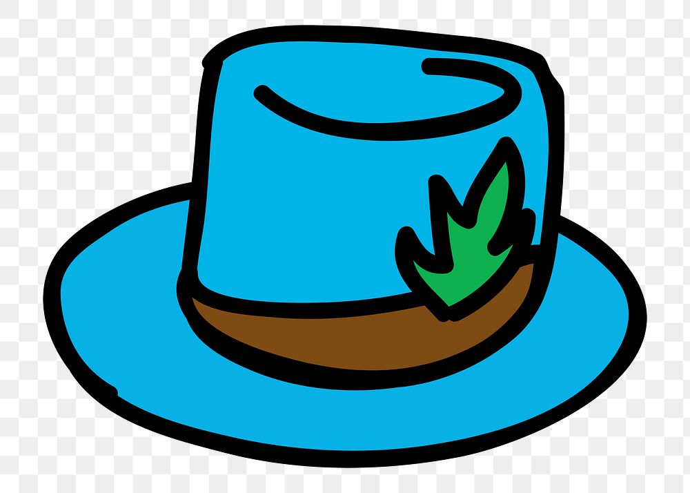 Hat png sticker, transparent background. | Free PNG - rawpixel