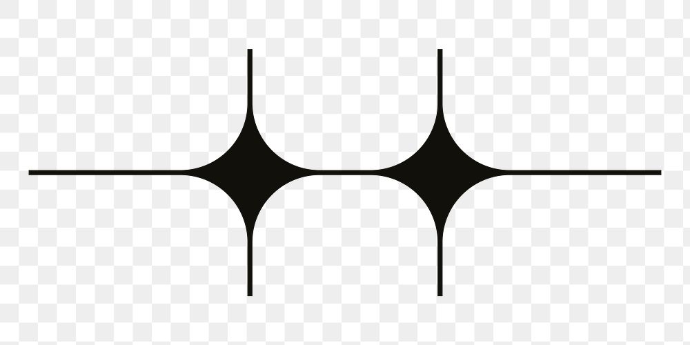 Sparkle shape png, transparent background | Premium PNG - rawpixel