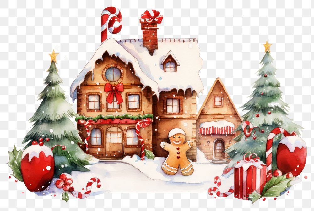PNG Christmas gingerbread representation confectionery. | Premium PNG ...