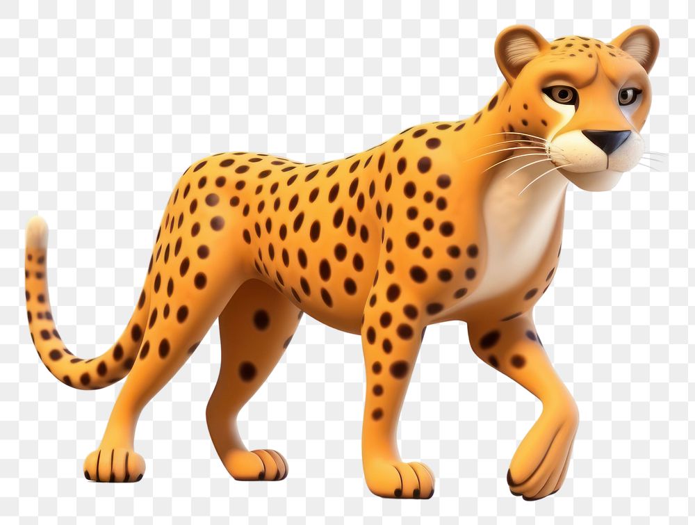 PNG Cheetah wildlife cartoon mammal. | Premium PNG - rawpixel