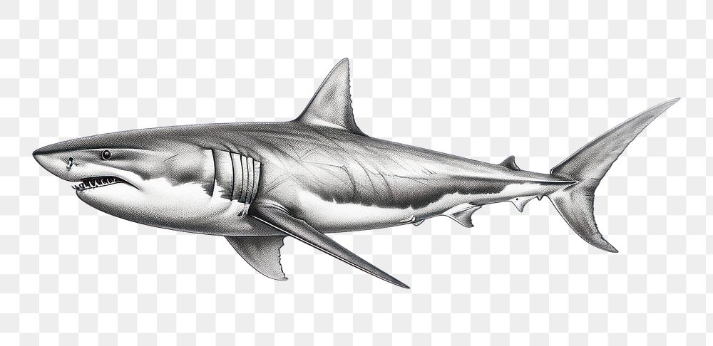 PNG Shark drawing animal sketch. | Premium PNG - rawpixel
