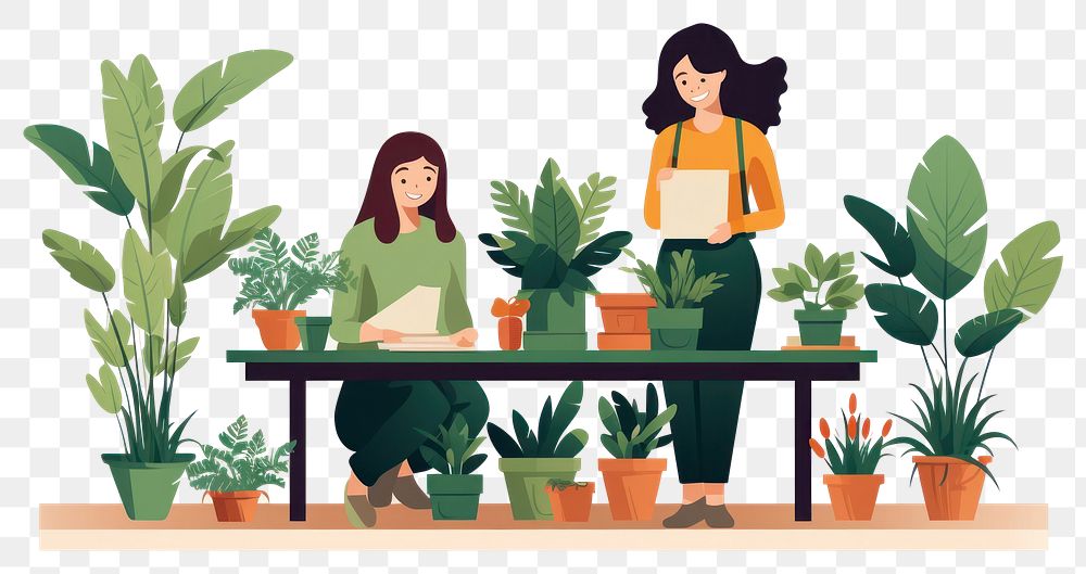 PNG Plant gardening nature table. | Free PNG - rawpixel
