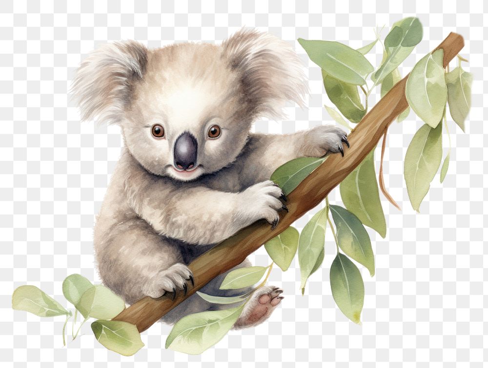 PNG Koala wildlife animal mammal. | Premium PNG - rawpixel