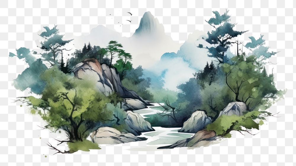 PNG Wilderness landscape outdoors nature. | Premium PNG - rawpixel