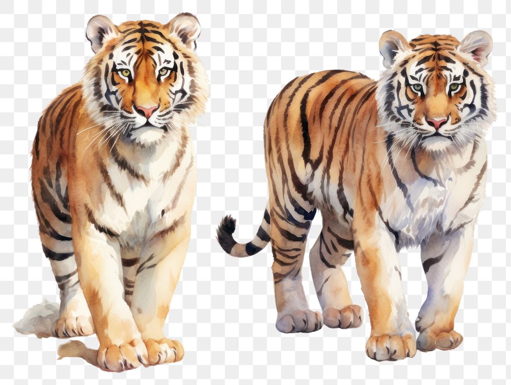 PNG Tiger wildlife animal mammal. | Premium PNG - rawpixel