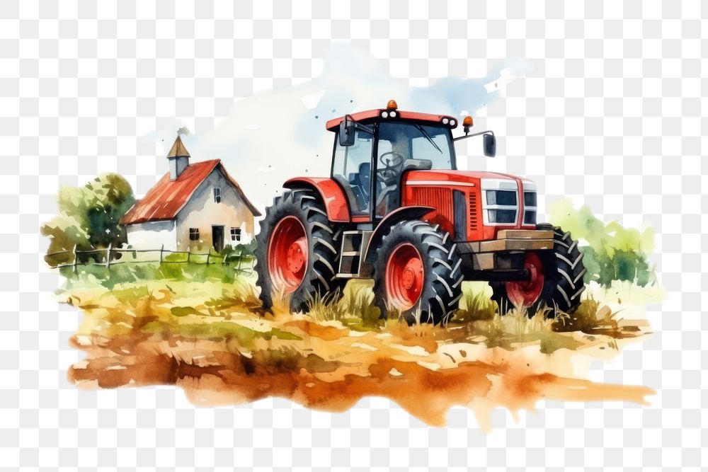 PNG Agriculture outdoors tractor vehicle. | Premium PNG - rawpixel