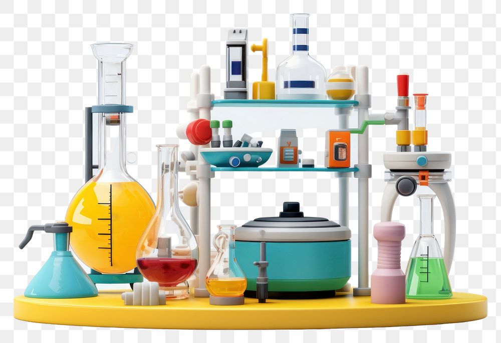 PNG Toy science laboratory container. | Free PNG - rawpixel