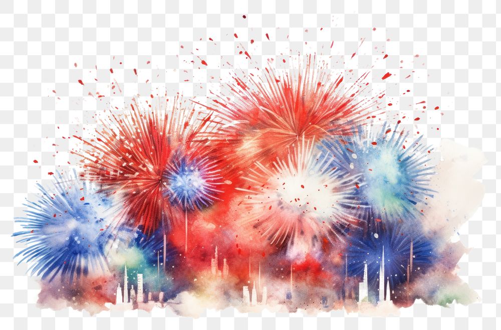 PNG Fireworks paper illuminated celebration. | Free PNG - rawpixel