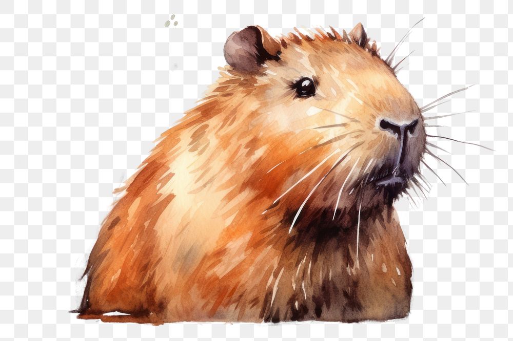 PNG Capybara wildlife mammal animal. | Premium PNG - rawpixel