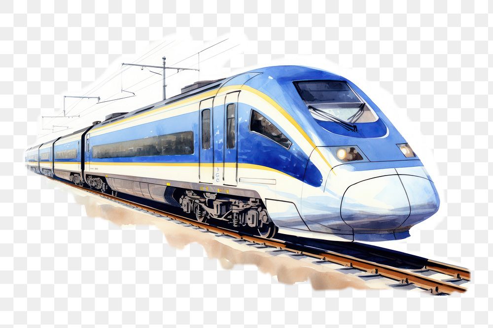 PNG Train locomotive vehicle railway. | Free PNG - rawpixel