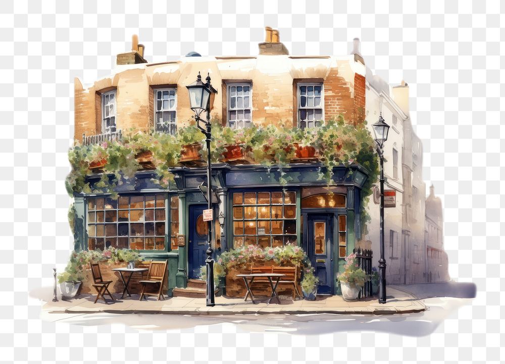 PNG Architecture building outdoors street | Premium PNG - rawpixel