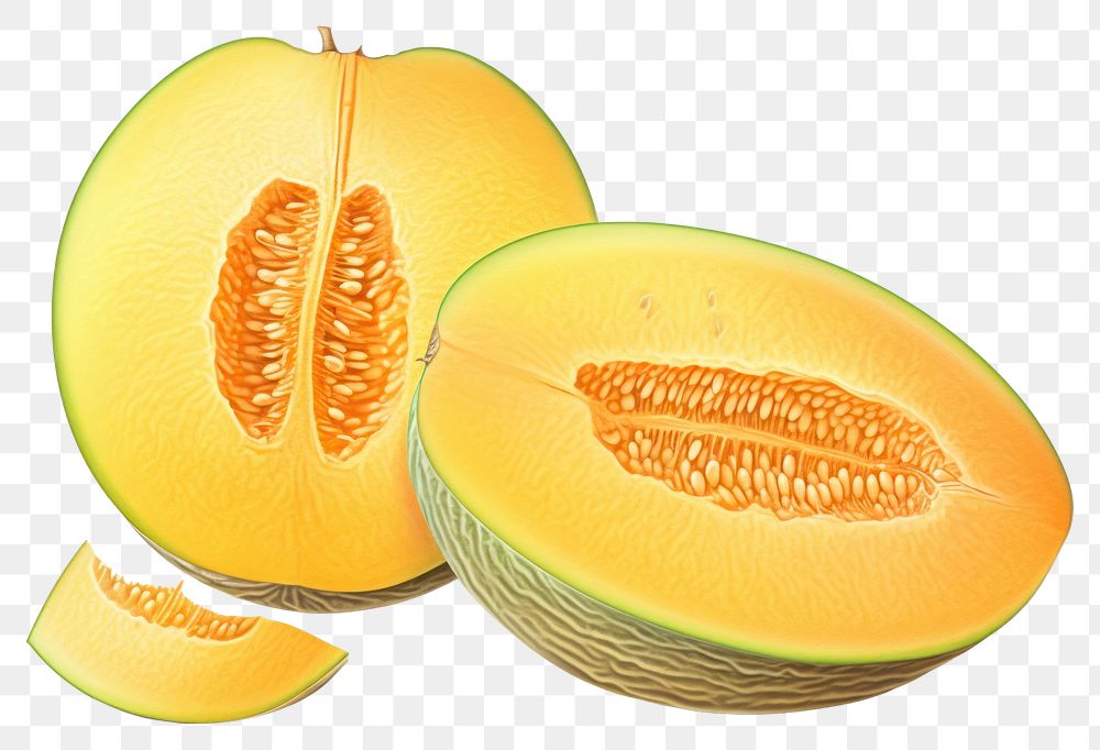 PNG Melon fruit plant food. | Premium PNG - rawpixel